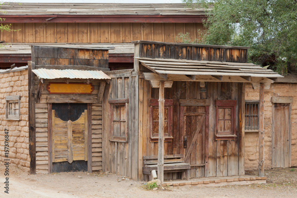 Old Western Saloon Front