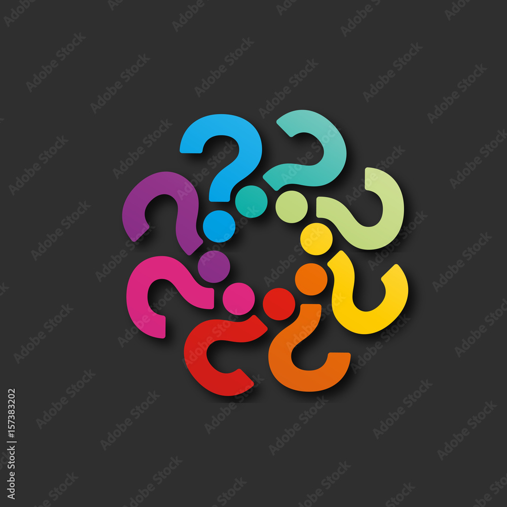 point d'interrogation Stock Vector | Adobe Stock