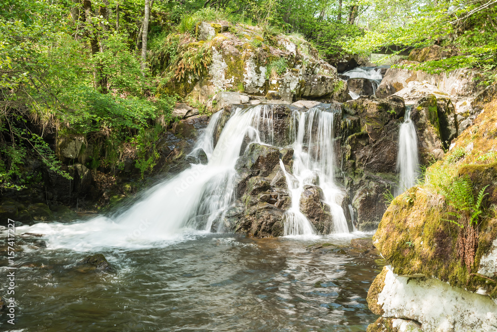 Cascade des Touzes Stock-Foto | Adobe Stock