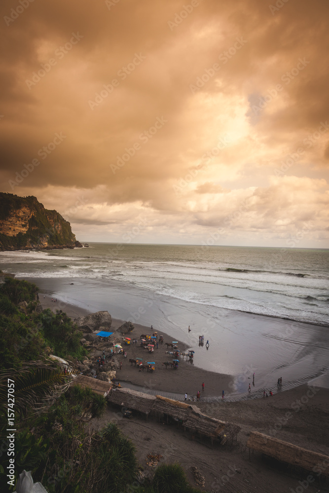 Pantai Parangtritis Indonesia Stock Photo | Adobe Stock