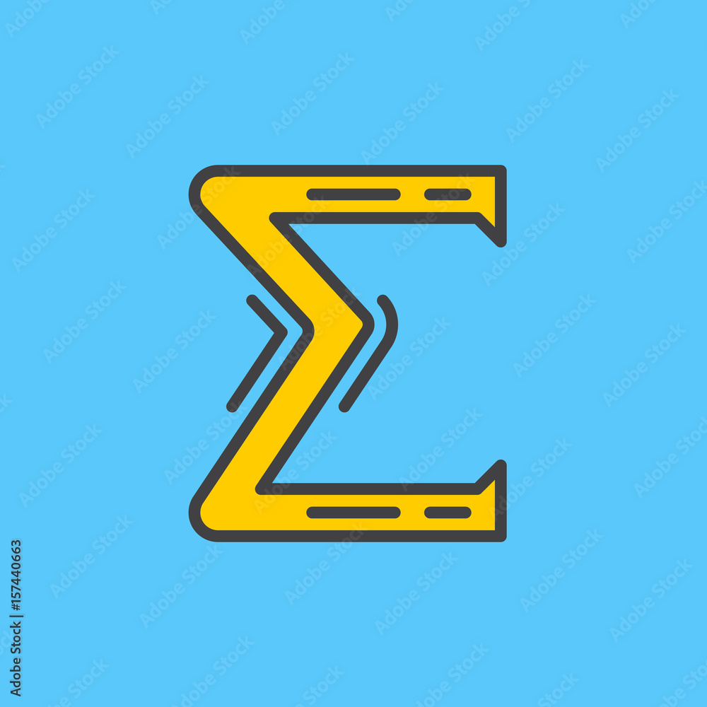 Sigma Greek Letter