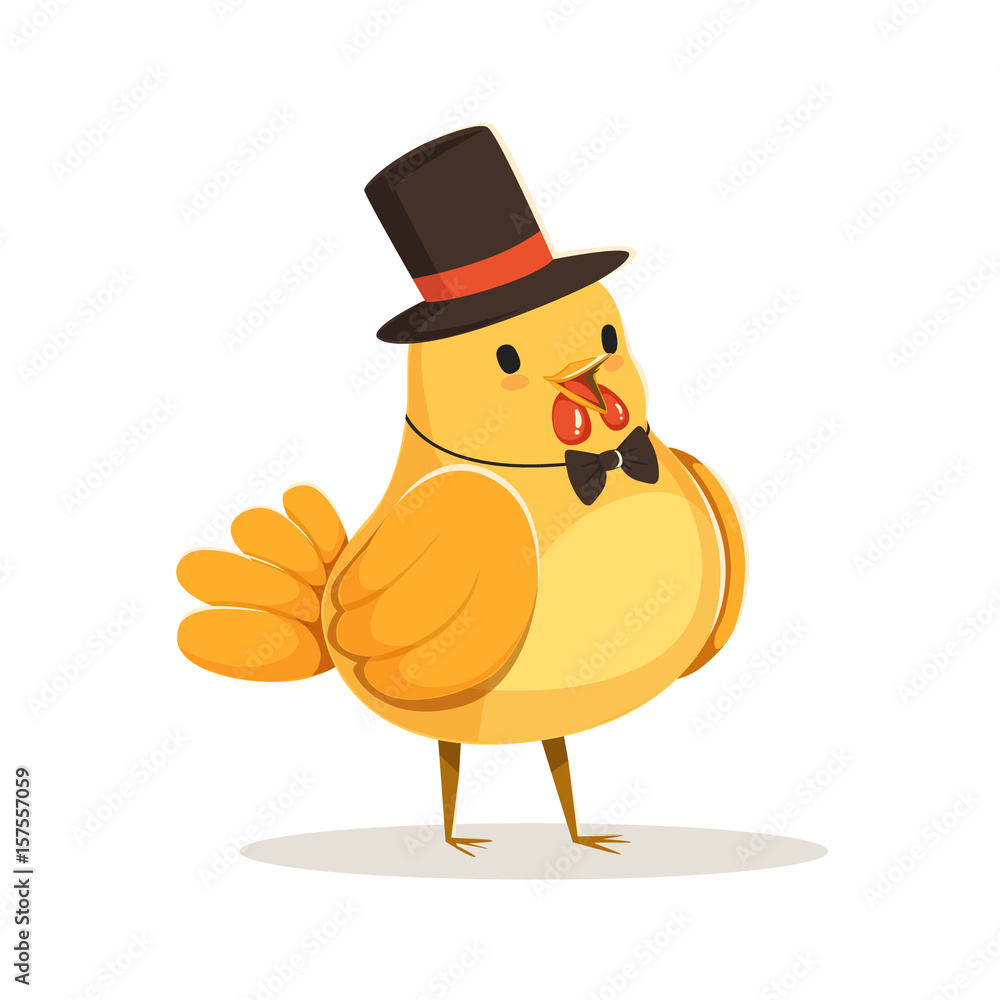 Top Hat Black And White Clipart Bird
