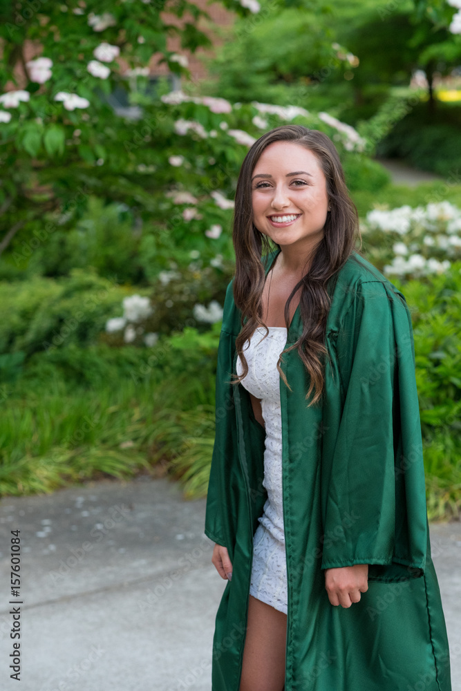 College Graduation Photo on University Campus Stock Photo | Adobe Stock