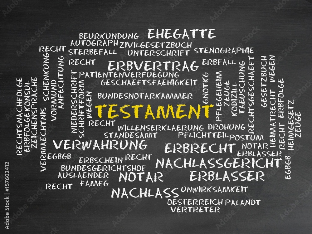 Testament Stock-Illustration | Adobe Stock