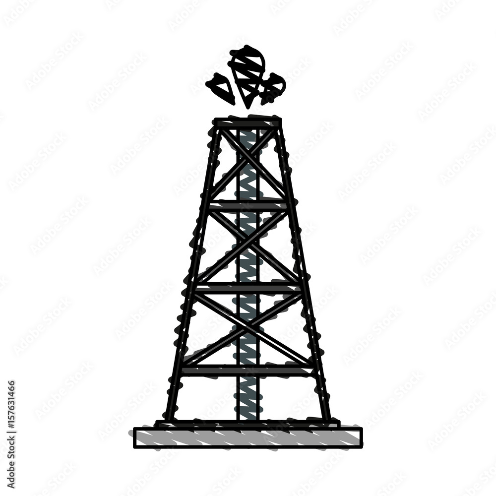 Crude Black And White Line