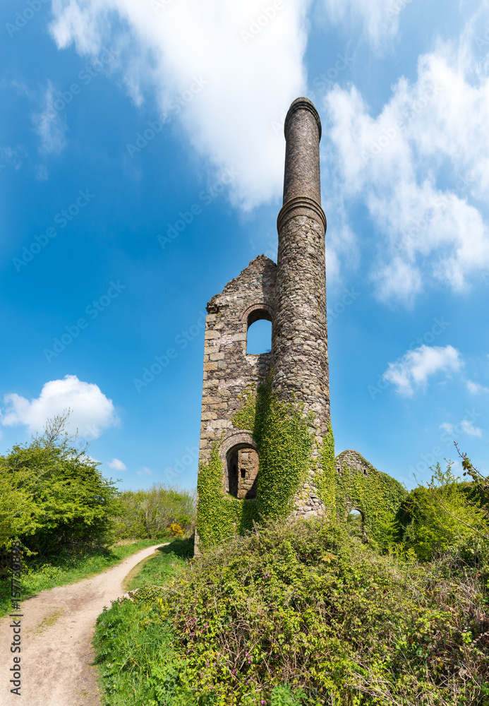 The Winding Engine House at Pascoe's Shaft of South Wheal Frances Mine ...
