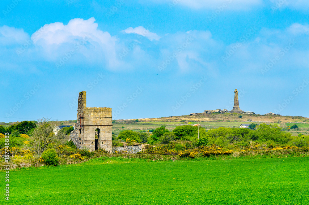 Thomas's Shaft Pumping House, West Basset Mine, Carnkie, Redruth ...