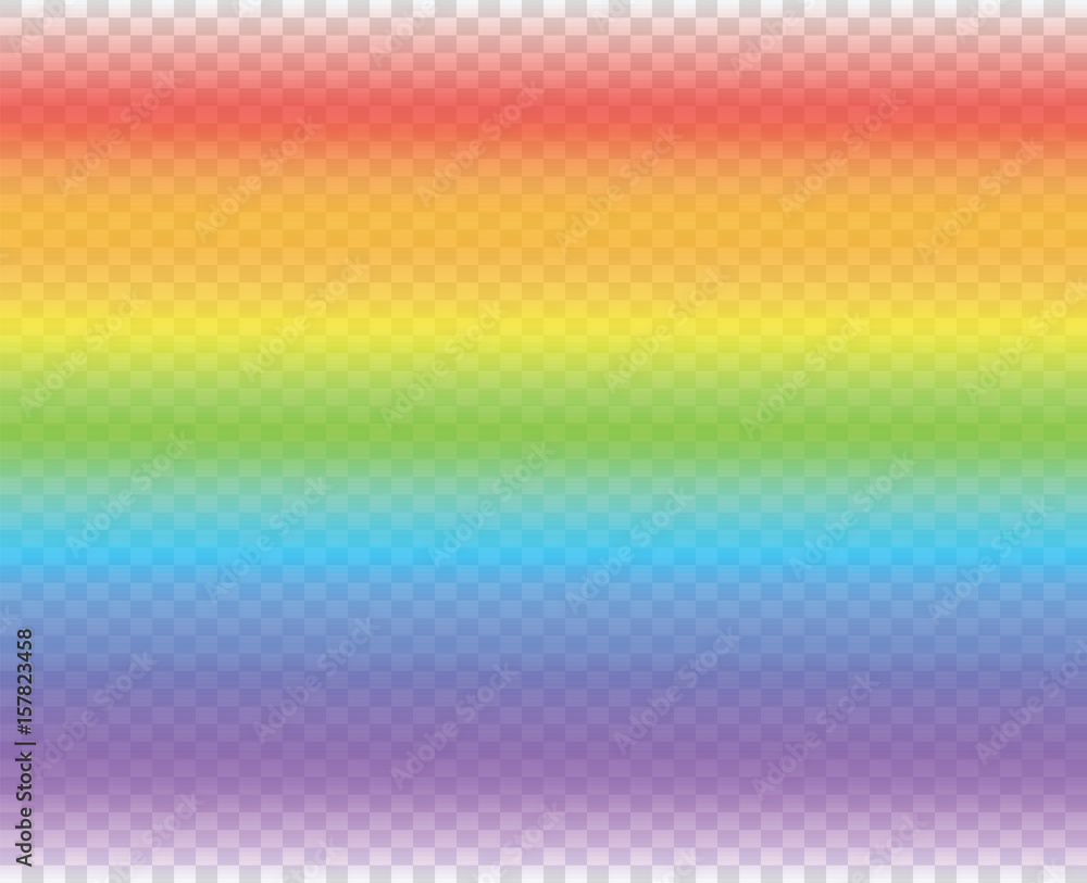 Horizontal rainbow background. A natural pattern from the rainbow ...