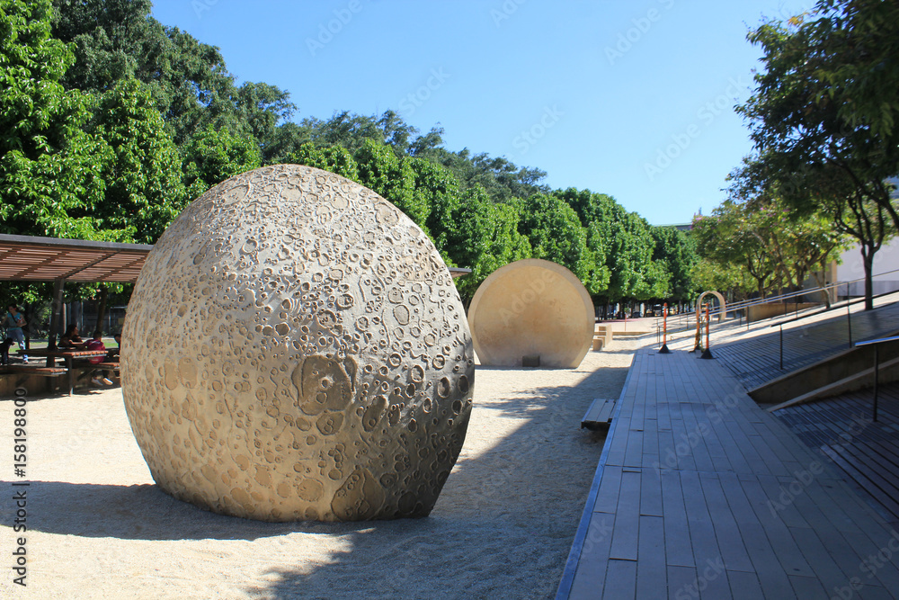 Concha acústica, Parque de los Deseos. Medellín, Colombia. Stock Photo ...