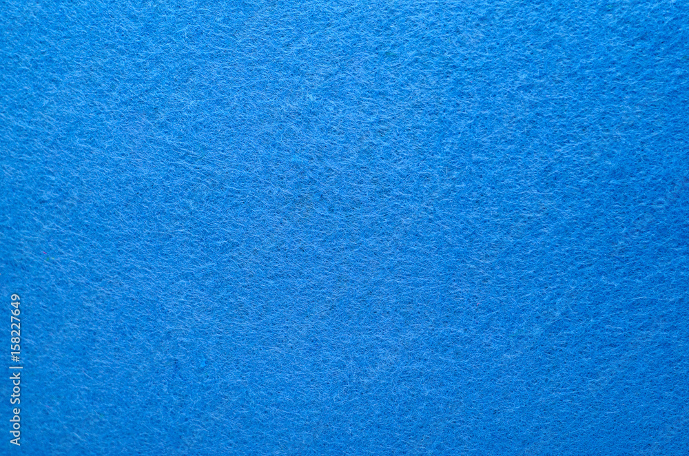 Blue Color Felt Texture Background. Fiber texture of felt close-up ...