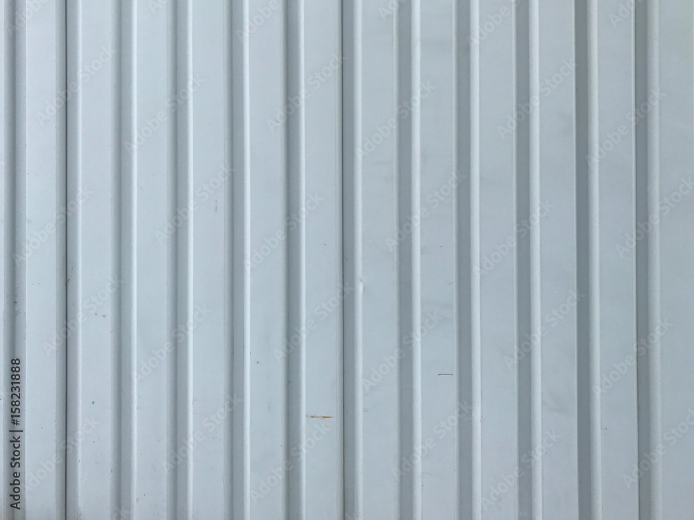 Aluminium cladding corrugate vertical pattern Stock Photo | Adobe Stock