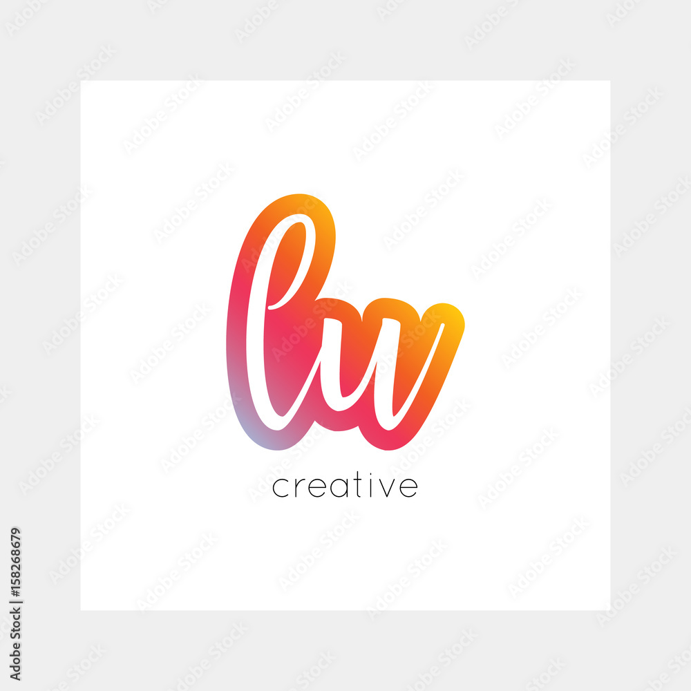 LU logo, vector. Useful as branding, app icon, alphabet combination ...