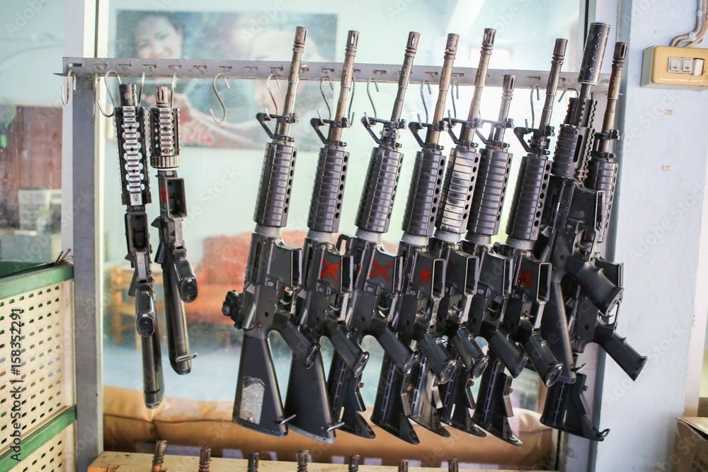 Poster Assault rifle – Wall Art | UkPosters