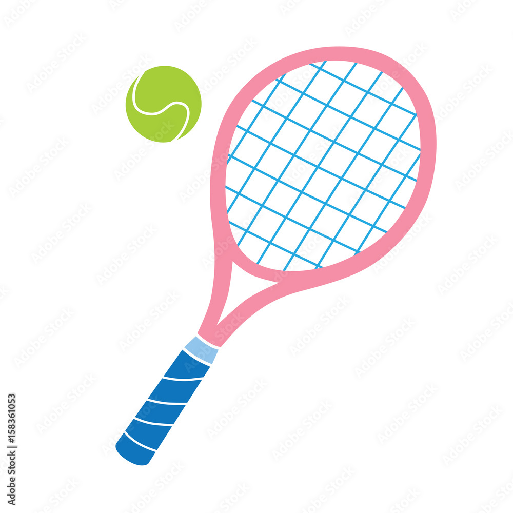 Pink Tennis Racket Clipart