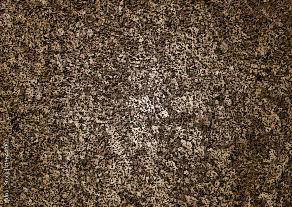 Image of soil texture. Overhead view. Vector illustration nature ...