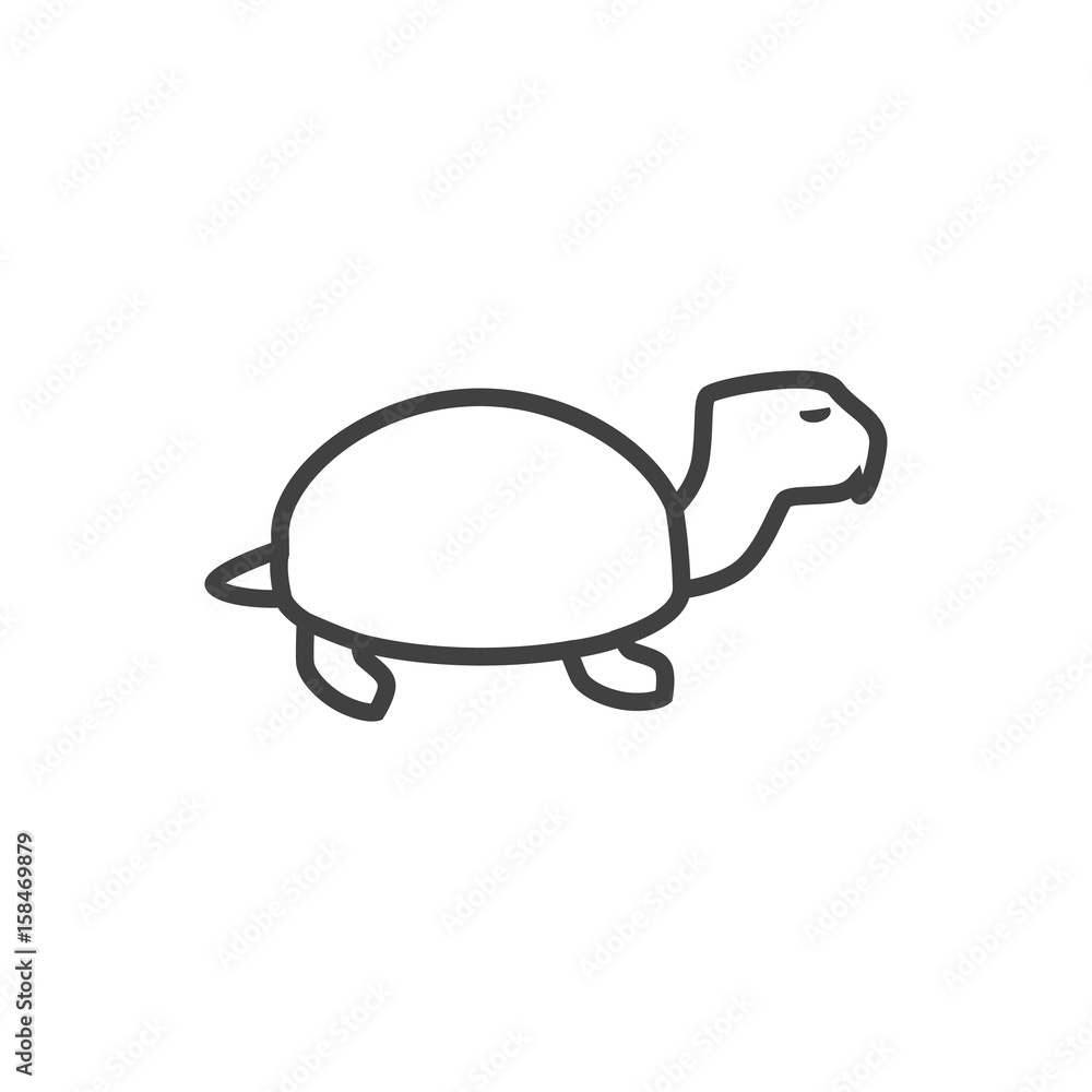 Tortoise Outline