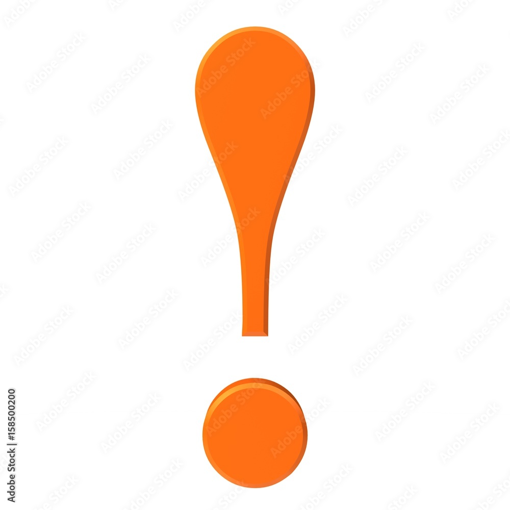 Exclamation Point Exclamation Mark Orange 3d Colored Isolated On White exclamation-point-exclamation-mark-orange-3d-colored-isolated-on-white
