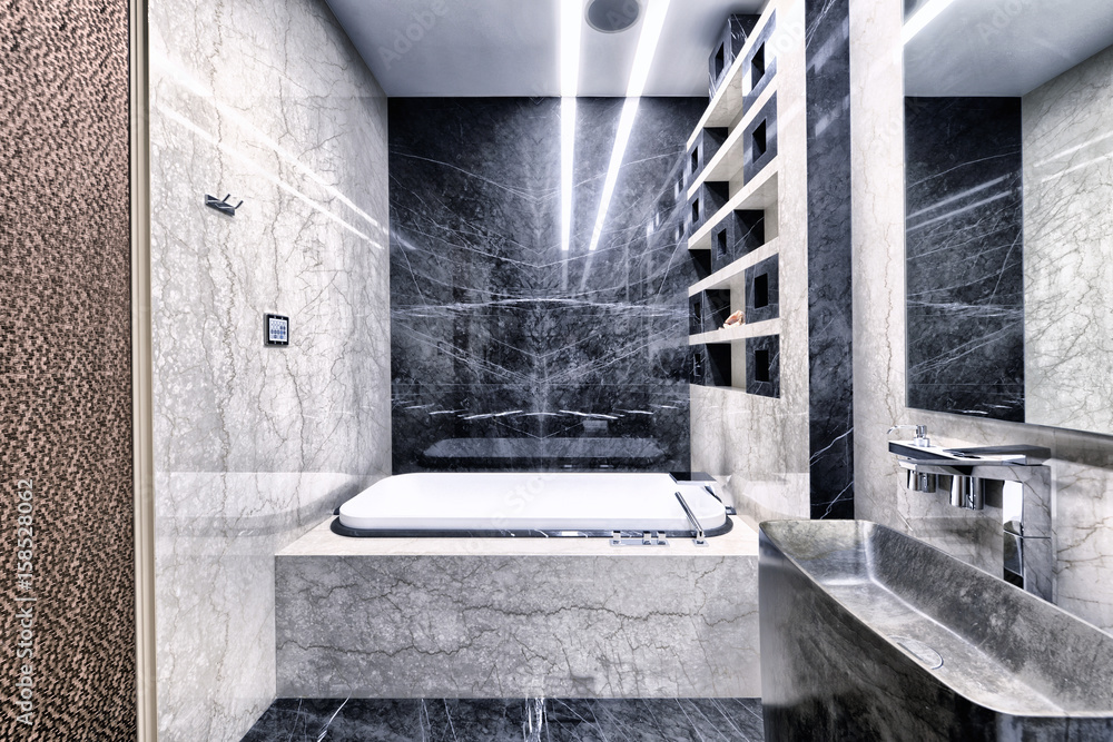 Luxury Apartment Bathroom