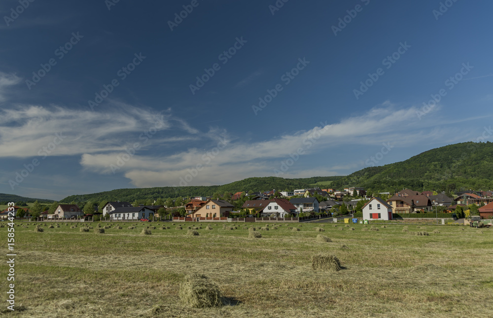 Skorotice rich part of Usti nad Labem city Stock-Foto | Adobe Stock
