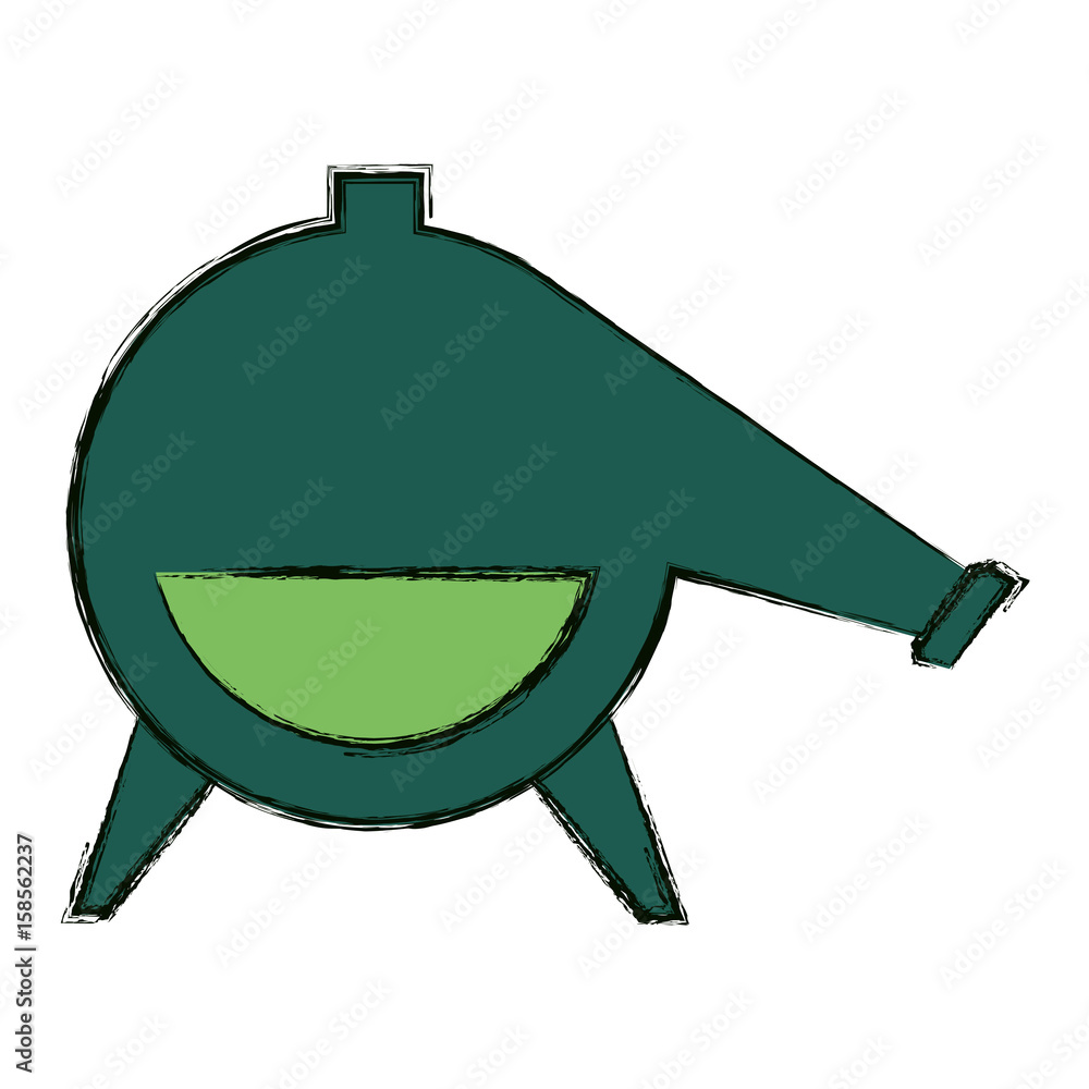Distillation Flask chemistry icon vector illustration graphic design ...