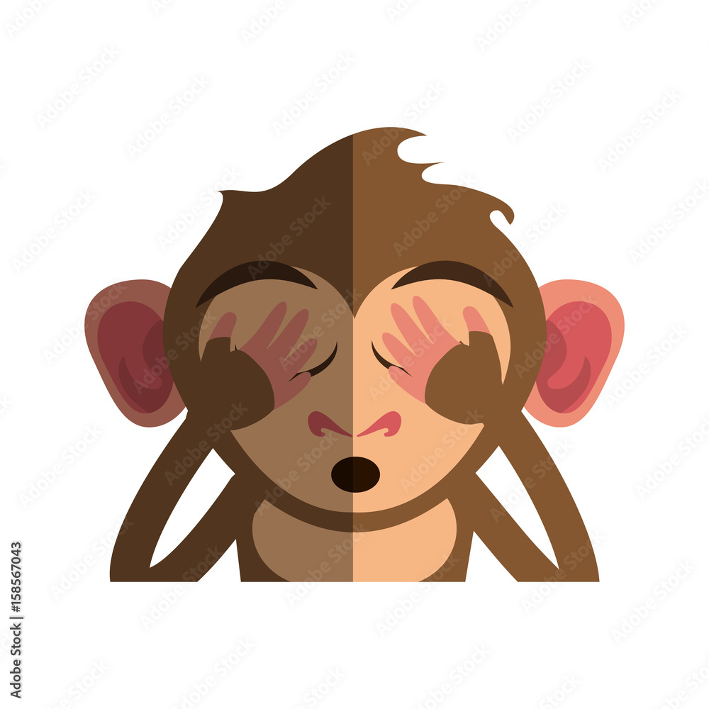 Cartoon Monkey Eyes