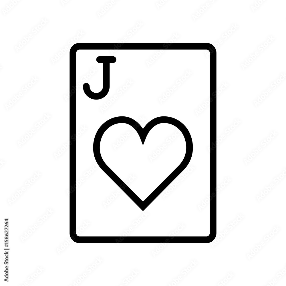 Jack Of Hearts Vector