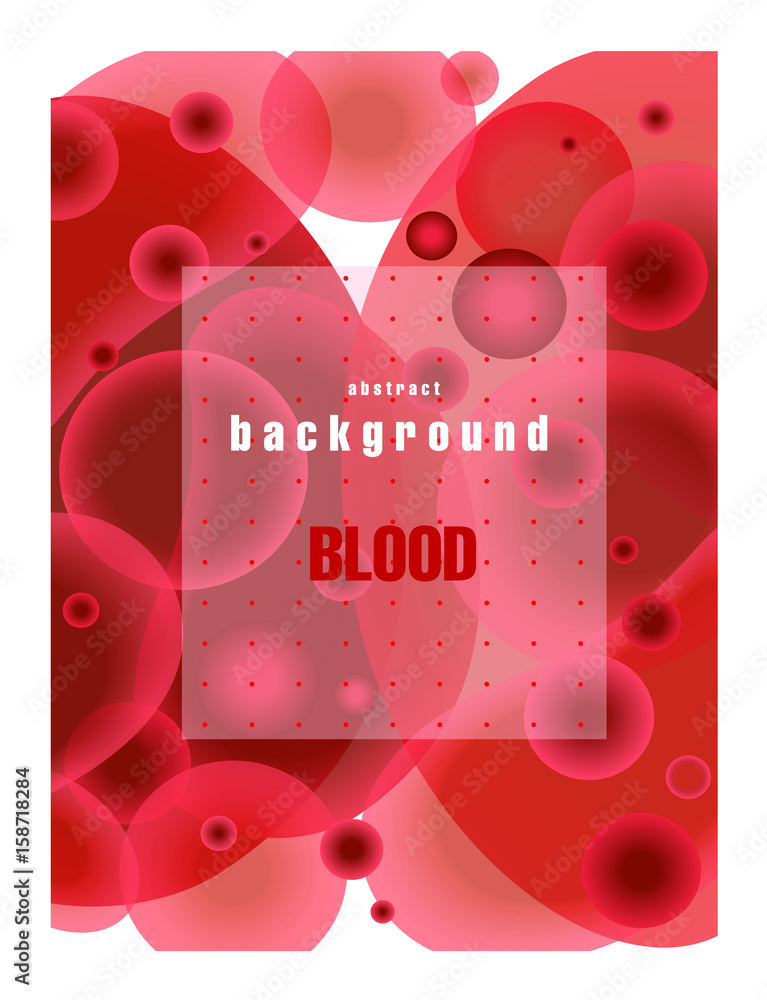 Abstract background with spots of blood. Stock Vector | Adobe Stock