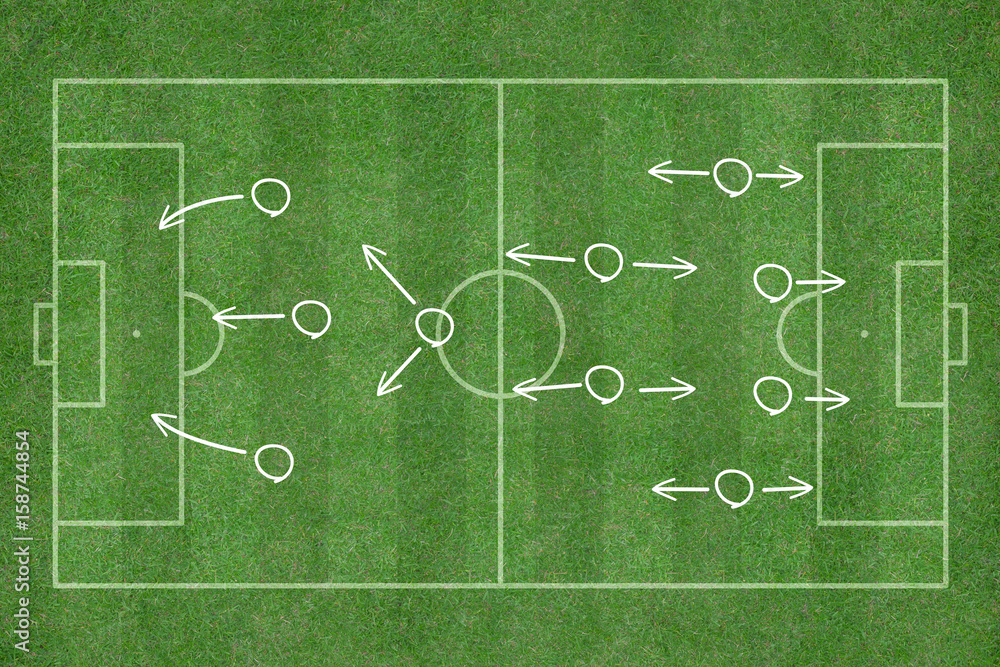 Soccer Field Drawing