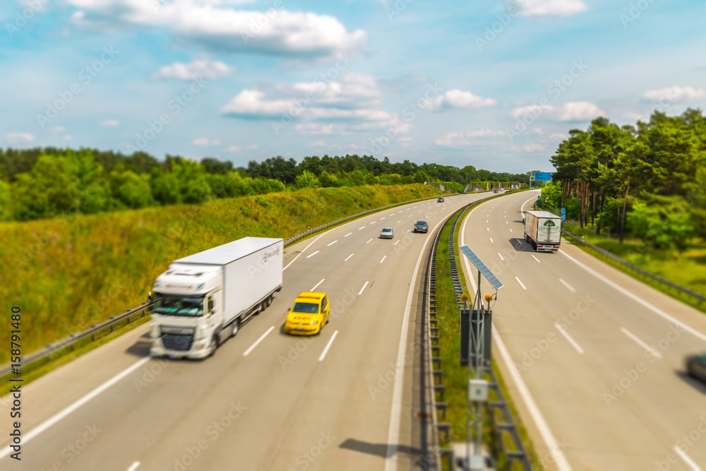 Autobahn Stock Photo | Adobe Stock