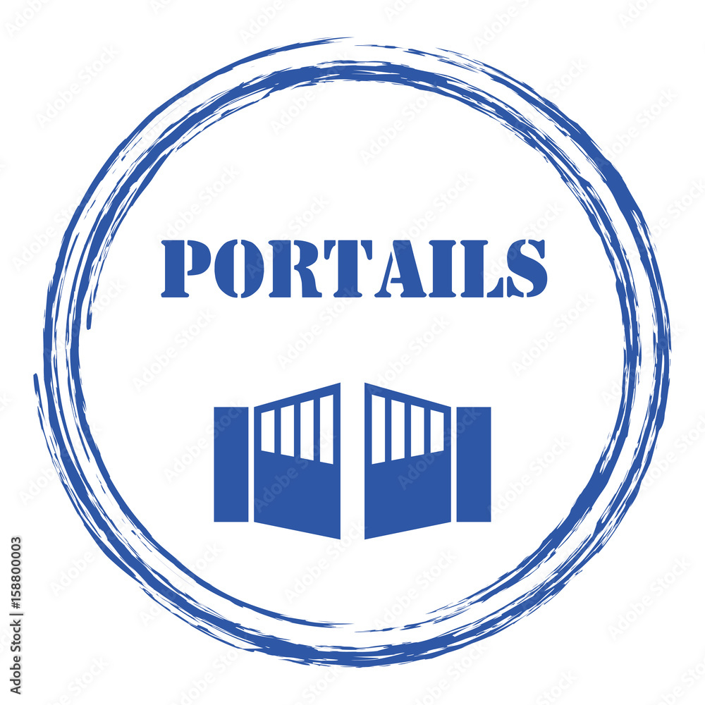 Vecteur Stock Logo portails. | Adobe Stock