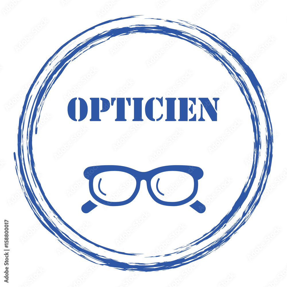 Logo opticien. Stock Vector | Adobe Stock