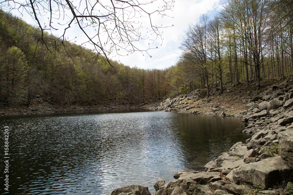 Lago Scuro, panorama, Parco nazionale dell'Appennino Tosco-Emiliano ...