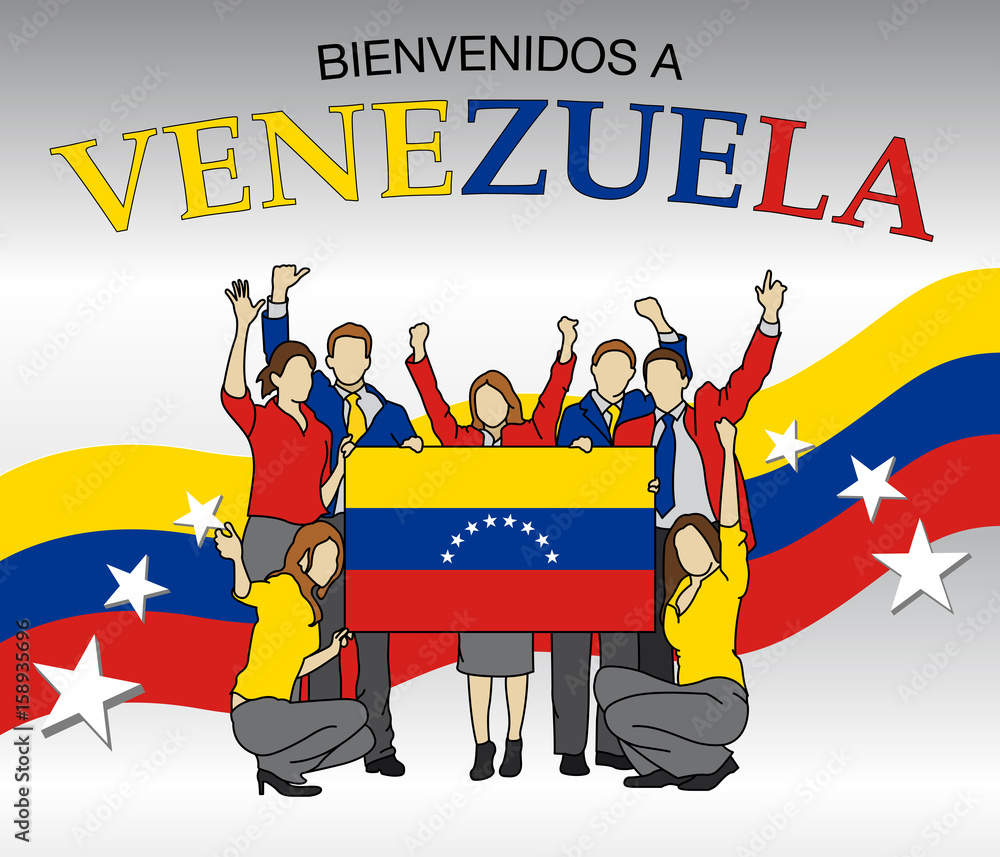 Bienvenidos a Venezuela -Welcome to Venezuela in Spanish language ...