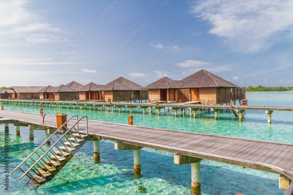 Perfect beach view. Summer holiday and vacation design. Inspirational ...