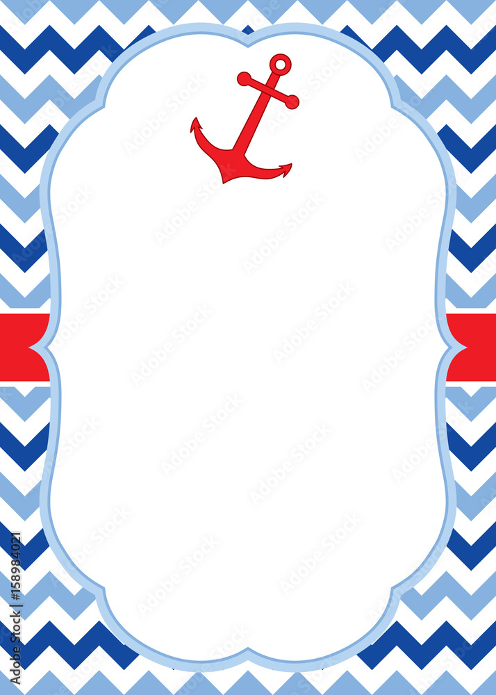 Chevron Anchor Background