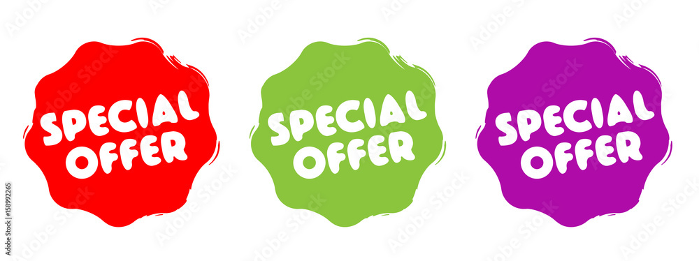 Special offer Stock Vector | Adobe Stock