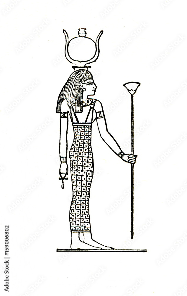 Poster Nut, goddess of the sky in ancient Egyptian religion (from ...