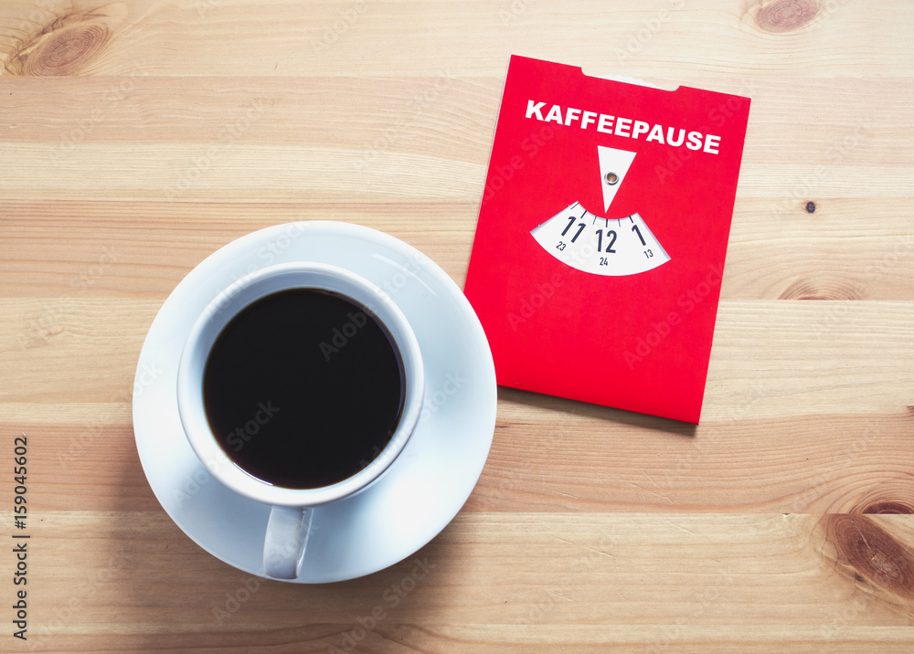 Kaffeepause. Stock-Foto | Adobe Stock