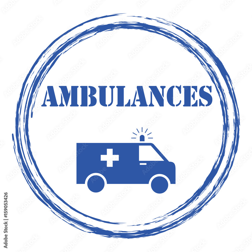 Logo ambulances. Stock Vector | Adobe Stock