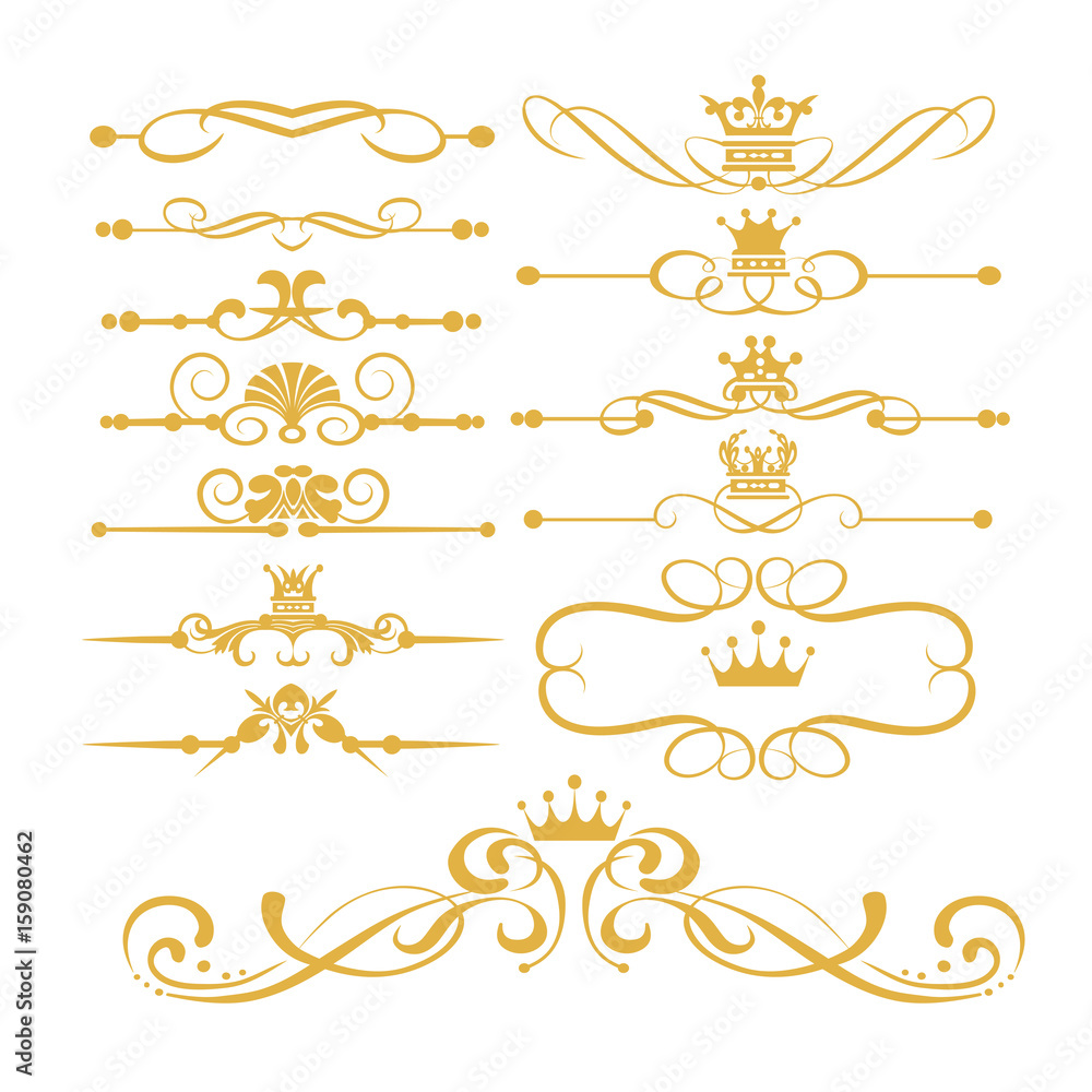 Victorian Crown Scrolls