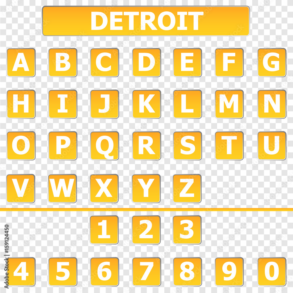 Alphabet, English alphabet Stock Vector | Adobe Stock