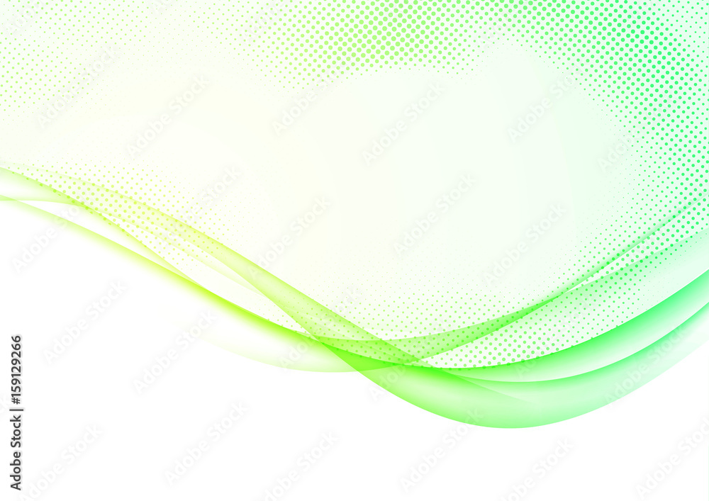 Green And Yellow Border Design