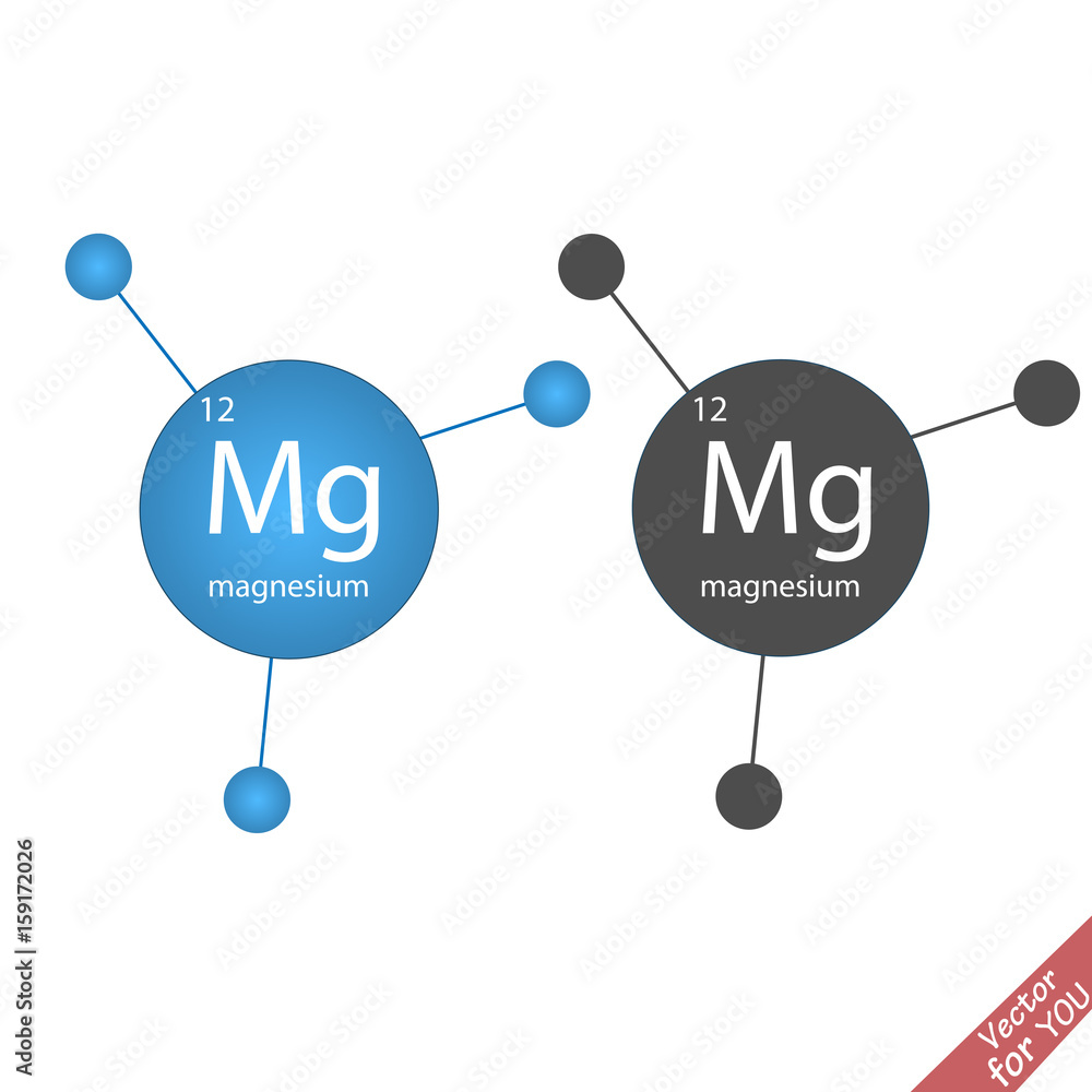 Magnesium icon Stock Vector | Adobe Stock