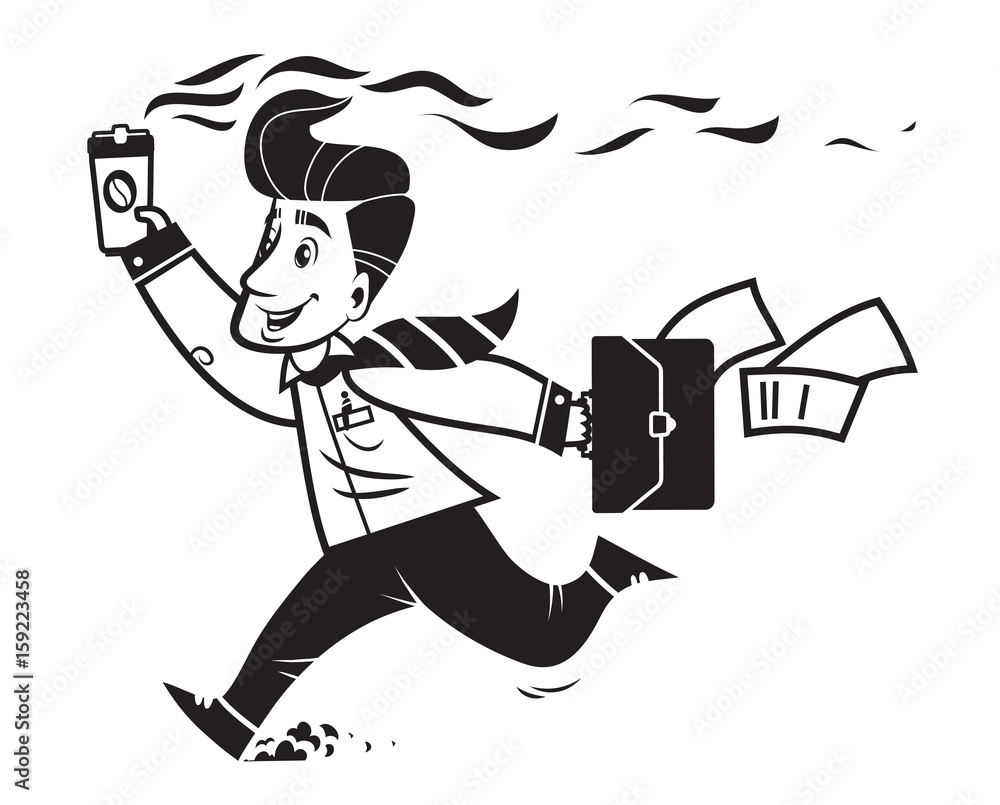 Sprint Business Cartoon