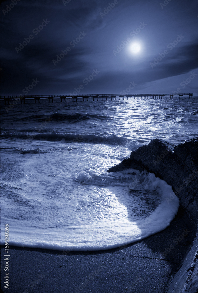 Beautiful Ocean Pictures At Night