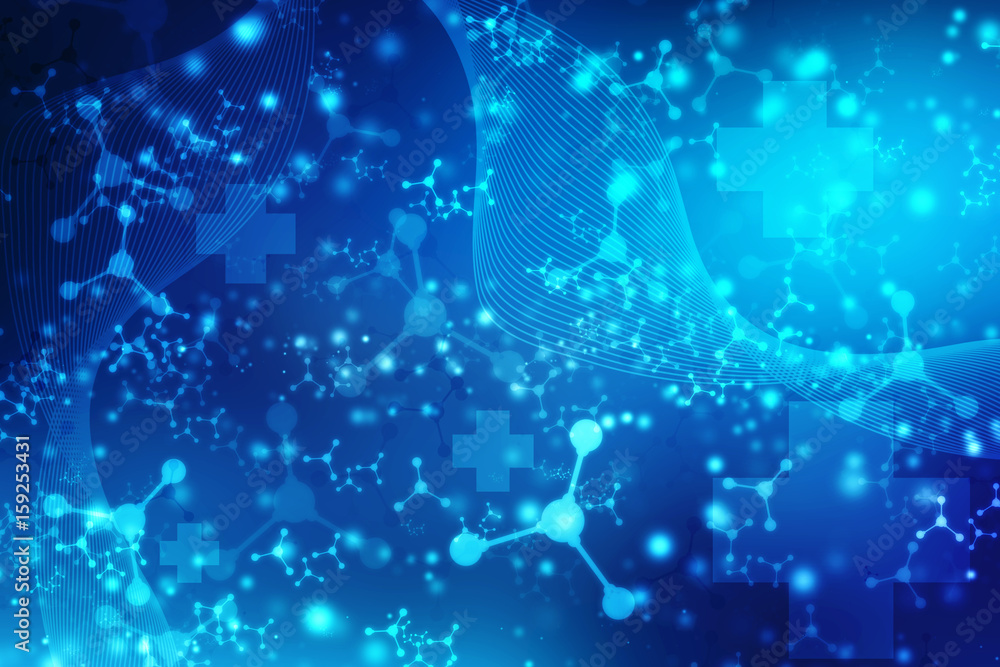 Science background with molecules, abstract medical background Stock ...