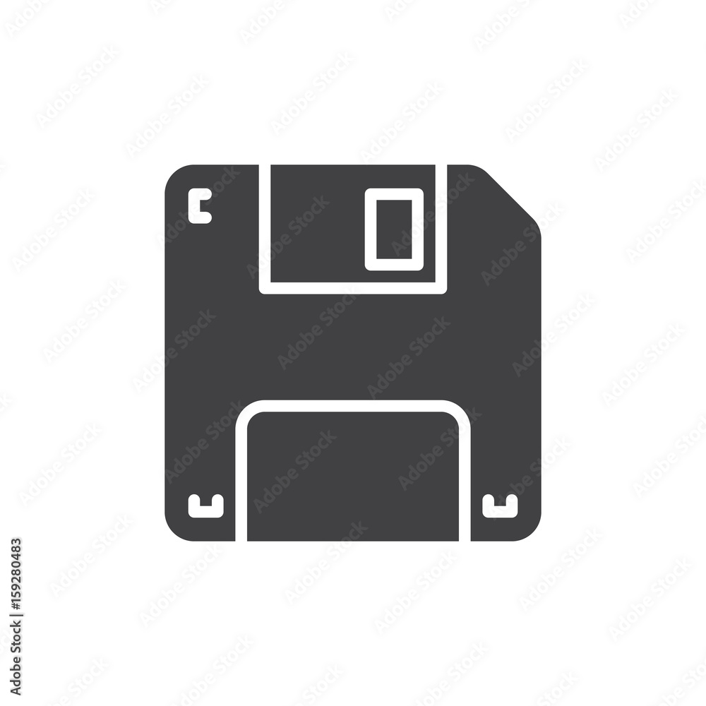Floppy Disk Icon Vector