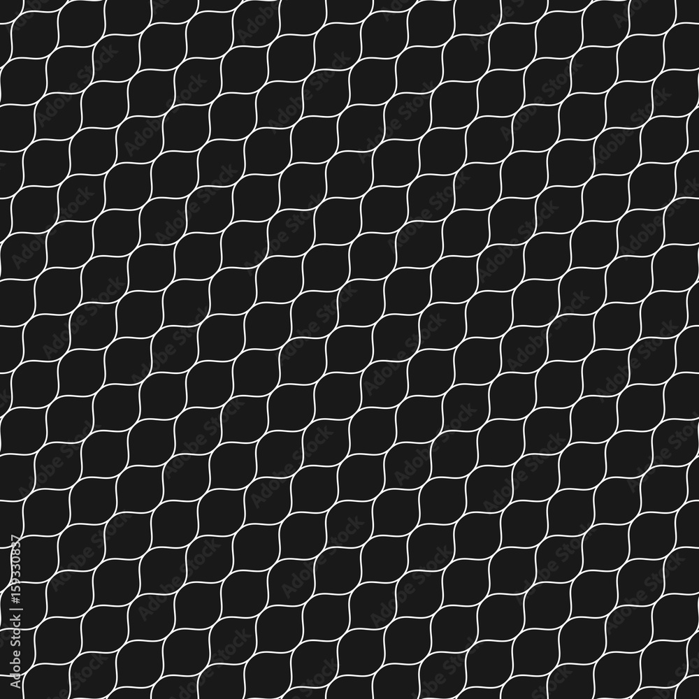 Vector seamless pattern, thin diagonal wavy lines. Subtle texture of ...