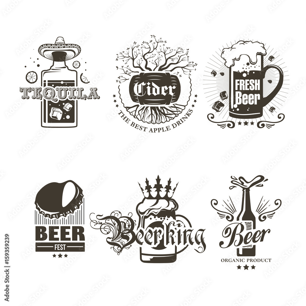 Alcoholic Beverages Logos