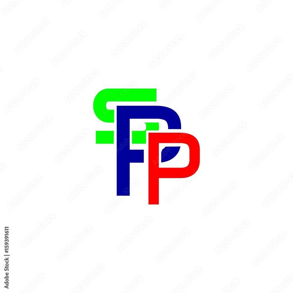 letter SPP logo vector Stock Vector | Adobe Stock